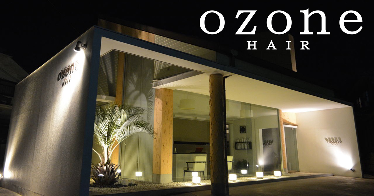 MENU | ozone hair 美容院 オゾンヘアー 加東店